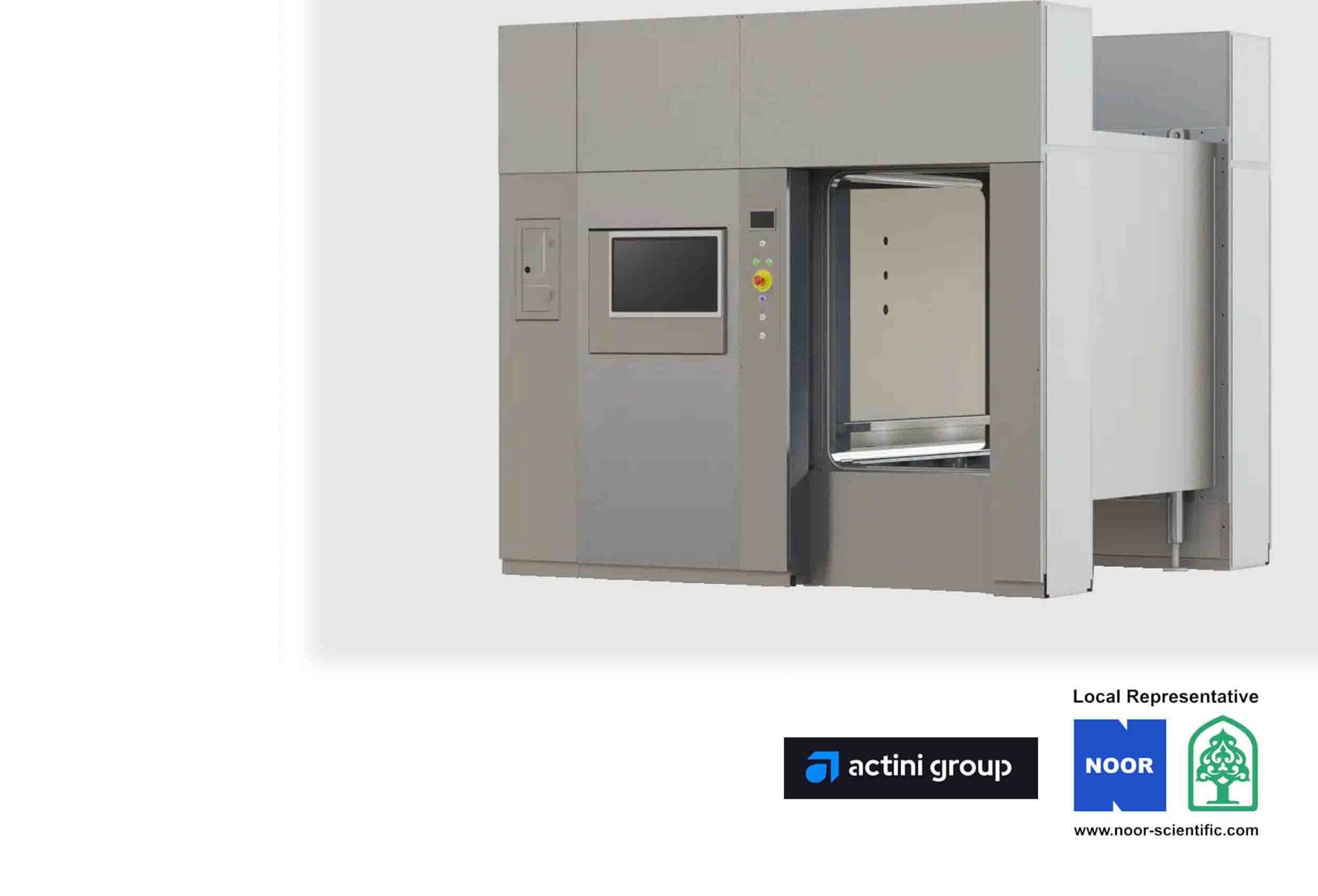 Continuous effluent decontamination system “FDS” | Actini Group